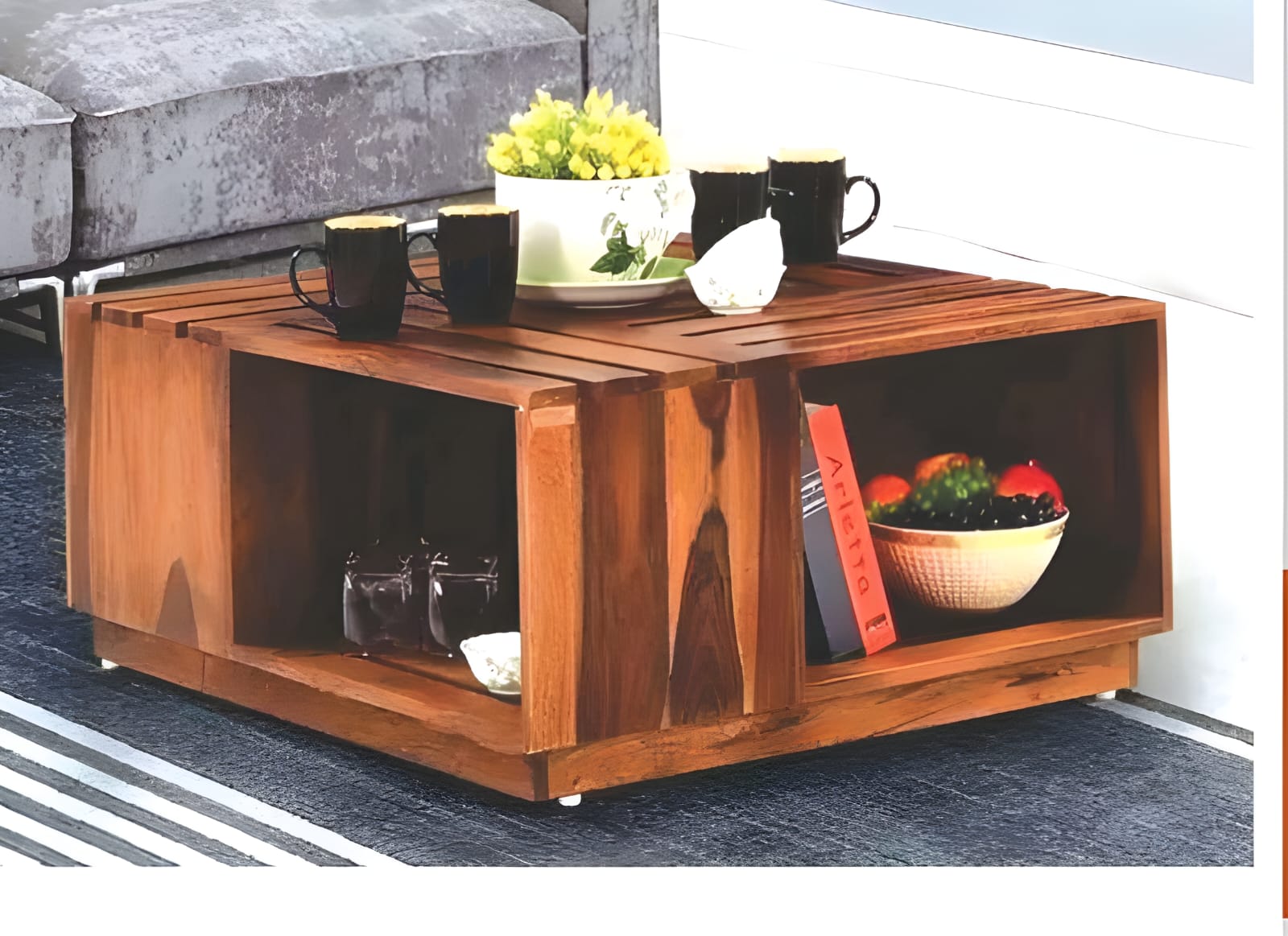 BLUEBELL WOODEN CENTER TABLE – Selection Furniture